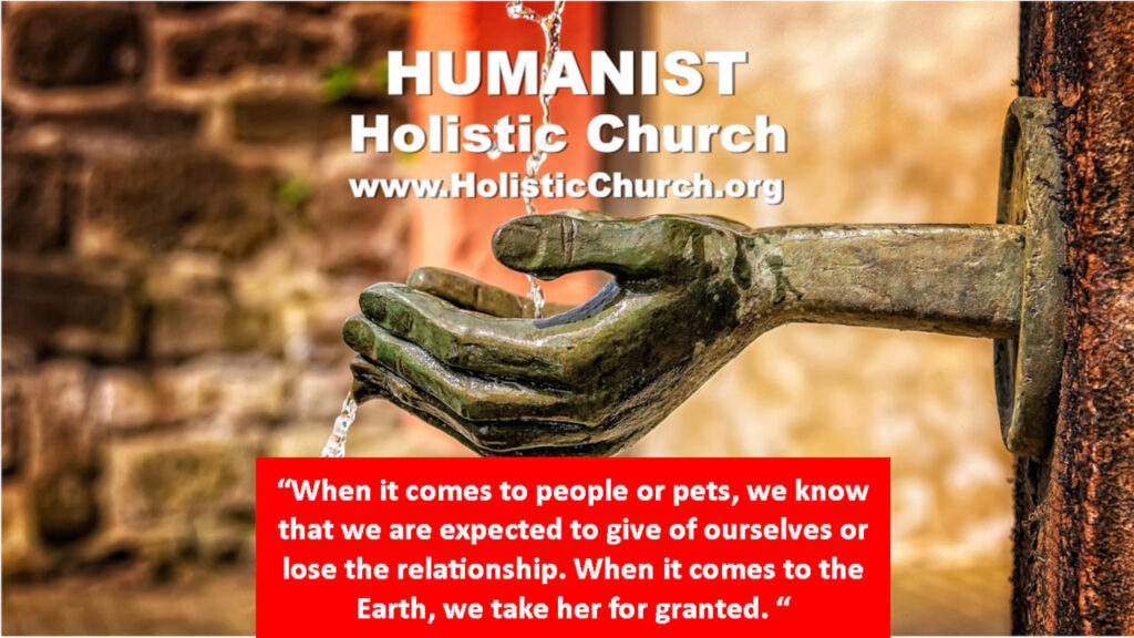 A One-Way Relationship | Holistic Church for Humanists